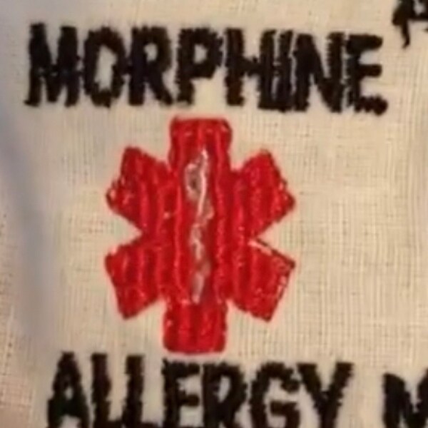 Medical Alert Embroidery Design in 3 Sizes. Emergency Embroidery ...