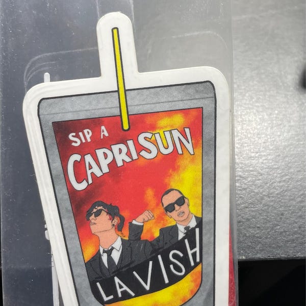 Twenty One Pilots Clancy Capri Sun Vinyl Sticker - Etsy