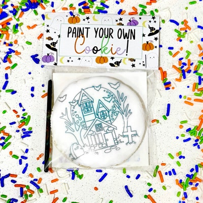 Happy Halloween Treat Bag Toppers/ Cookie Treat Bag Toppers/ Printable ...