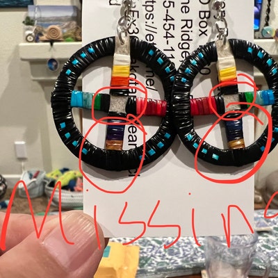 DBL Medicine Wheel Earring - Etsy