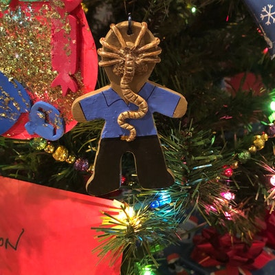 Alien Chestburster and Facehugger Gingerdead, Polymer Clay Gingerbread ...