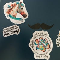 When Life Gets Blurry Sticker, Affirmation Sticker, Clear Laptop ...