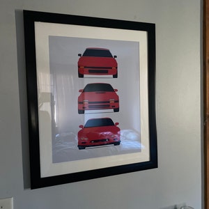 Chevy Camaro Generations 1967-present Inspired Car Poster Print Wall ...