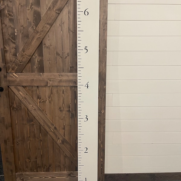 DIY Vinyl Kids Growth Chart Ruler Decal for Boys and Girls (GC-DCL ...