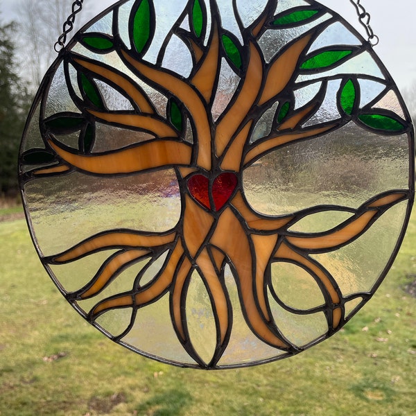 PATTERN • Tree of Life Stained Glass Pattern • PDF • Digital Download ...