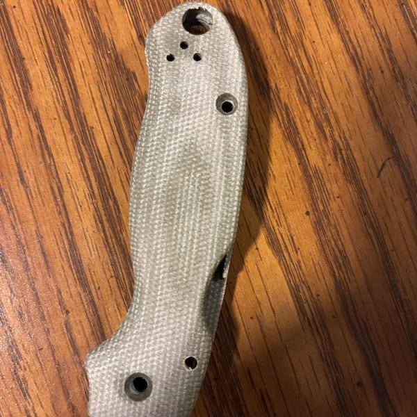 G10 Damascus Pattern Knife Handle Material - Etsy