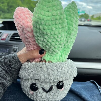 Potted Plant Friend PDF Crochet Pattern crochet Plant, Amigurumi Plant ...