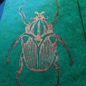 Crab Party Linocut Block Print Crustacean Ocean Life - Etsy