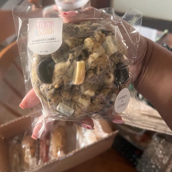 Build Your Own 6 Cookie Box - Large Bakery Style Cookies - Dessert ...