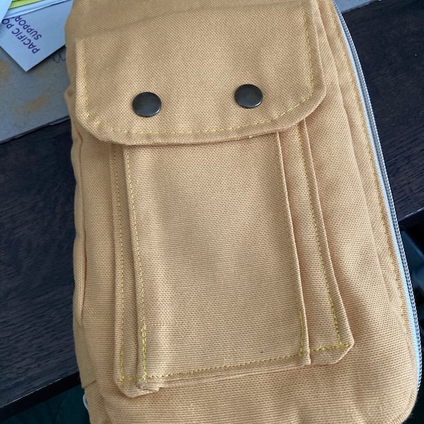 Canvas Zipper Pouch for A5 Notebook,( and All Notebook) Organizer ...