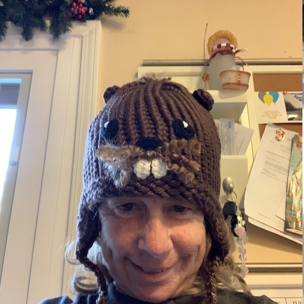 Gopher or Groundhog Hat - 6 Sizes Available, READY TO SHIP; Groundhog ...