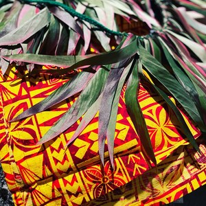 Samoan Pale Fuiono or Samoan Head Dress. Luau Party Wedding - Etsy