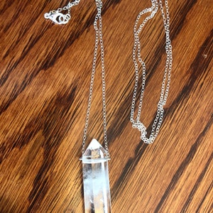 Personalized Crystal Necklace Custom Crystal Necklace Custom | Etsy