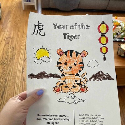 34 Vietnamese New Year Coloring Pages Including 3 Bonus Activities ...