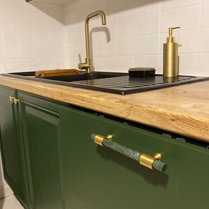 Solid Brass Material Ring Pulls Gold Brass Dresser Knobs - Etsy