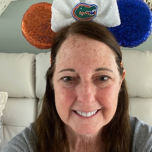 Florida Gators Mickey Minnie Mouse Ears University of Florida - Etsy