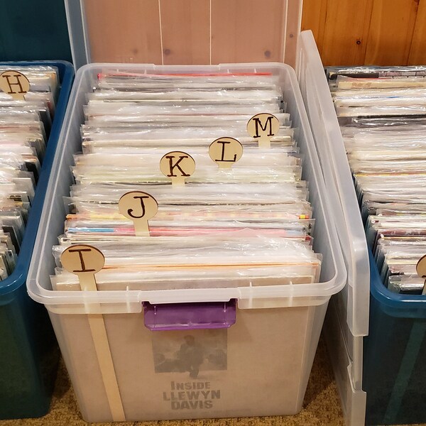 Vinyl Record Alphabetical Tabs for 7 Records Sizes - Etsy