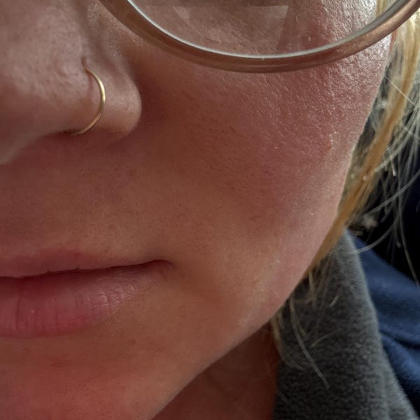14K Solid Gold Nose Hoops, Tiny Nose Hoop, Personalized Subtle Nose ...