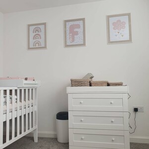 Peter Rabbit Girls Nursery Prints Set of 3 Personalised Baby - Etsy