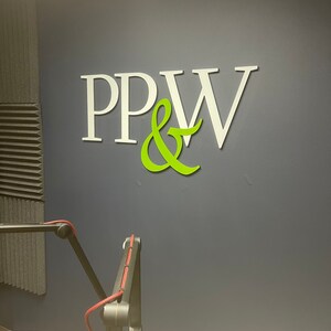 Front-lit Acrylic Sign Wall Art Decor Plexiglass Signage 3D | Etsy