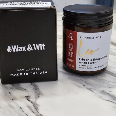 Candles for Men Man Candles Palo Santo Candle Masculine Candle Bathroom ...