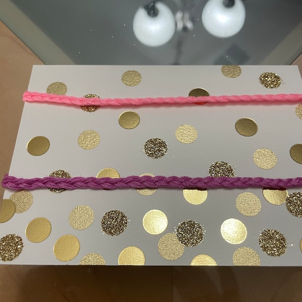 PERSONALIZED Heart Friendship Bracelet, Ladies Woven Bracelet ...