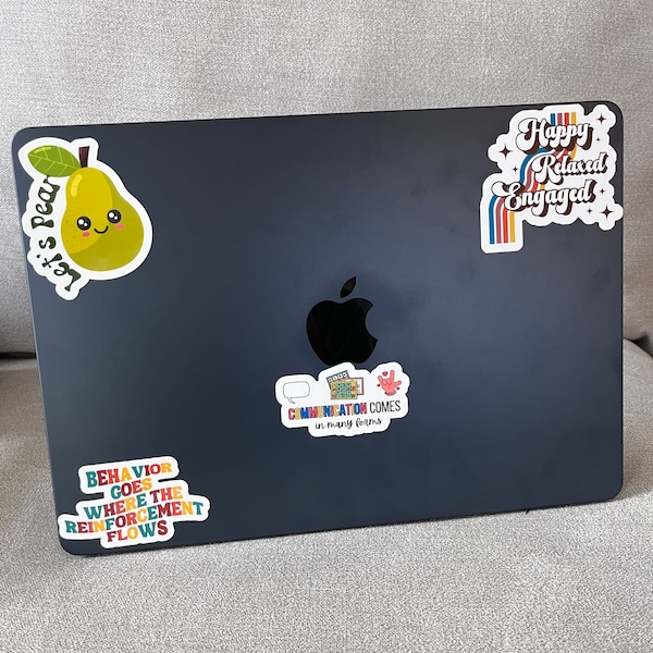 ABA Stickers, Behavior Analysis Sticker Bundle, Holographic Rbt Bcba ...