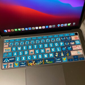 Cute Snoopy's Family Keyboard Sticker for Macbook Pro and - Etsy