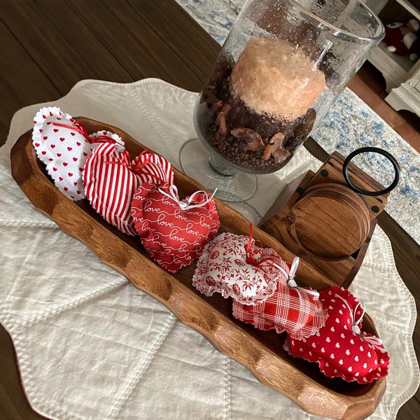 Patriotic Daisy Pokes, Primitive Fabric Flower Pokes. Farmhouse ...