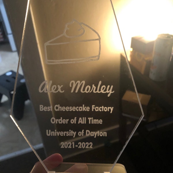 LED Acrylic Trophy | Custom LED Award | Custom LED Plaque Award ...