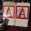 Toy Story Alphabet Blocks: Primary Color Party Decor (6x6 INCHES) - Etsy