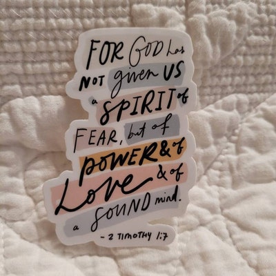 Faith Stickers Christian Stickers Religious Decals About Jesus, God ...