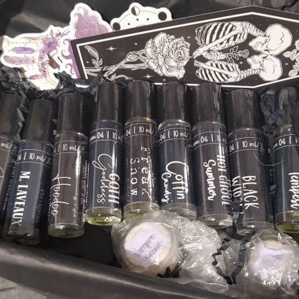 Grim Reaper Gothic Roll on Perfume Oil - Spooky Goth Scents Unisex ...