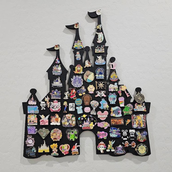 Disney Castle Pin Board, Disney Cork Board, Disney Gifts, Disney ...