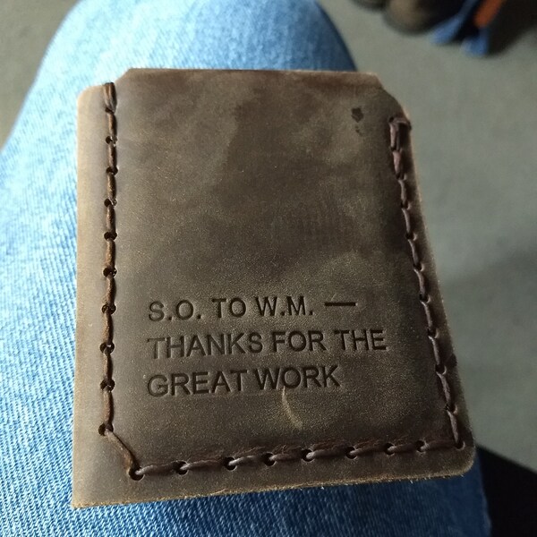 The Secret Life of Walter Mitty---wallet, Men's Leather Trifold Wallet ...