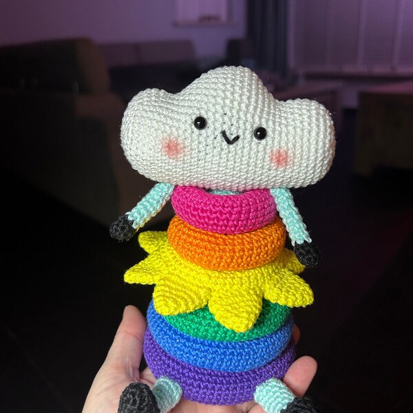 Cloud Stacking Toy - PDF Pattern, Crochet, Amigurumi - Etsy