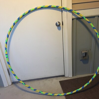 Summer Jasmine Duct Taped Hula Hoop-beginner/ Workout/ Extra Large ...