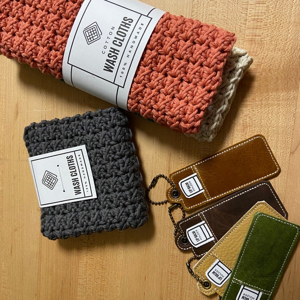 PRINTABLE Wash Cloth Tags + BONUS Wrap Labels - Downloadable PDF. Diy ...