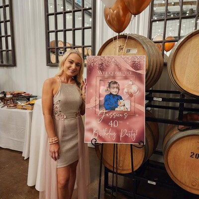 Personalized Birthday Magazine Photo Poster Printable - Etsy