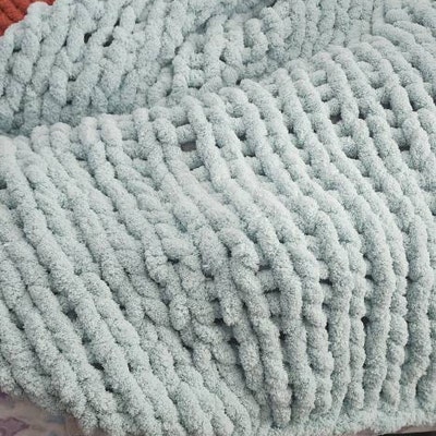 Super Chunky Knit Blanket, Chunky Blanket, Chunky Knits, Merino Wool ...