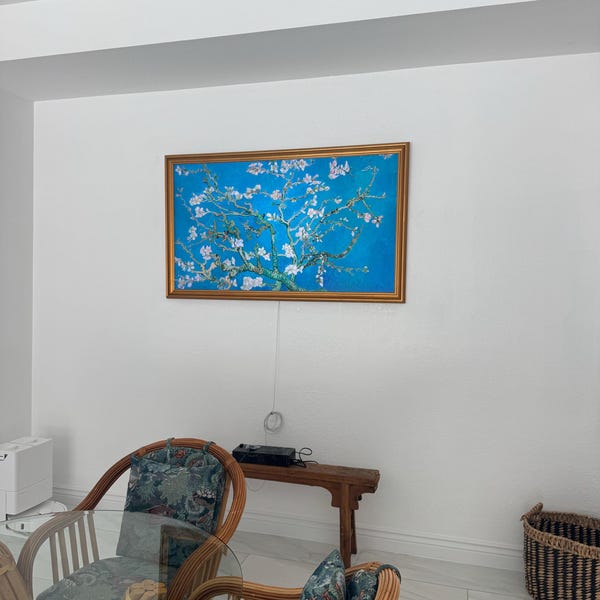 Samsung Frame Tv Bezel, Custom Brand Tv Frame, Wooden Tv Frame, Frame ...