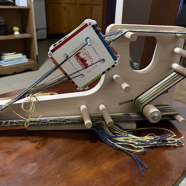 Newly Designed Inkle or Inklette Loom With Tension Adjustment Ashford's ...