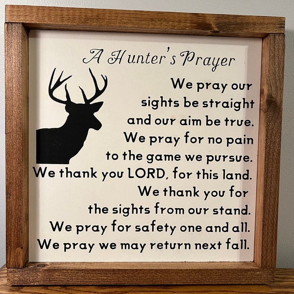 Pray Wood Sign - Etsy