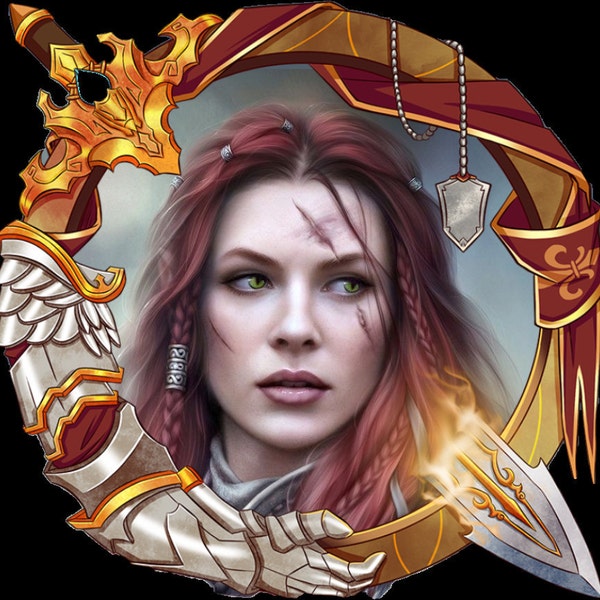 Paladin D&D Token Frame/digital Token/tabletop/dungeons and Dragons ...