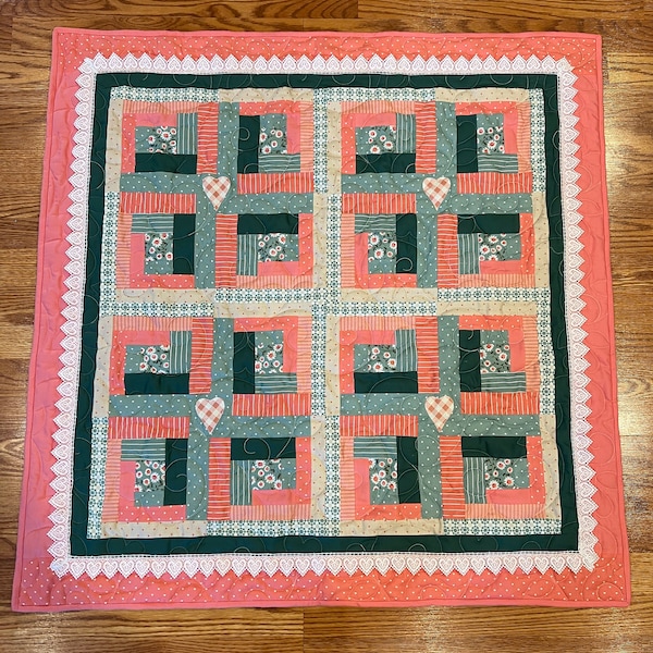 Ruffle Baby Girl Quilt Pattern, Ruffle Quilt Pattern, Baby Girl Quilt ...