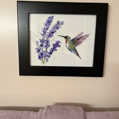 Sunflower Watercolor Painting, Original Watercolor Giclée Print by ...