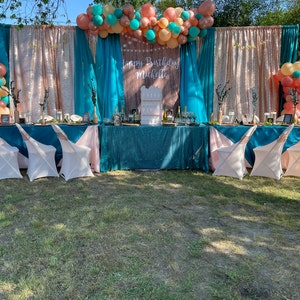 Personalized Rustic Backdrop Custom Birthday Party Baby Shower Banner ...