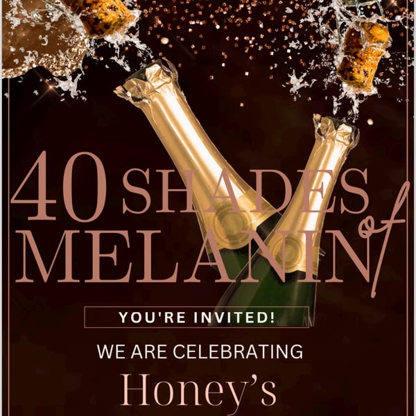 Black and Gold House Warming Invitation, Digital Gold New House Invite ...