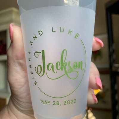 Personalized Custom Cocktail Shatterproof Party Cups, Signature Drink ...