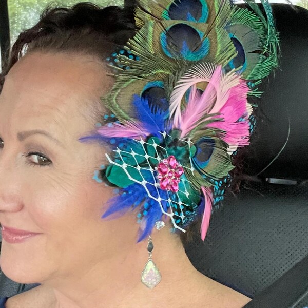 Pheasant Feather Cake Topper Rustic and Pearls Wedding, Groom's Cake ...